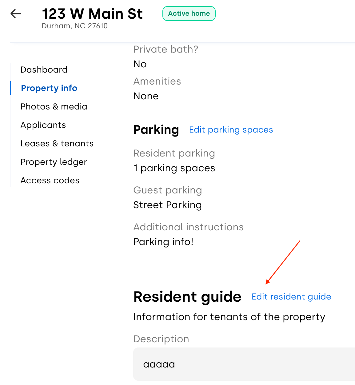 How to edit the Resident Guide for your Property